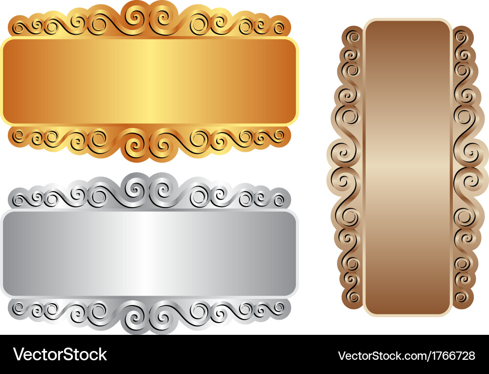 Banners Royalty Free Vector Image - VectorStock