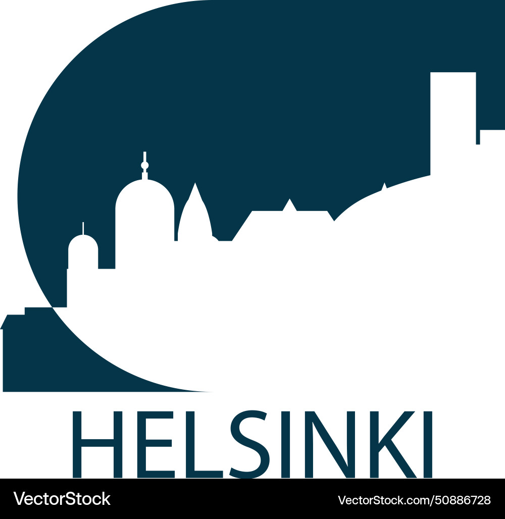 Helsinki logo Royalty Free Vector Image - VectorStock