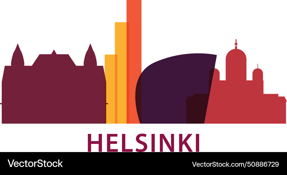 Helsinki logo Royalty Free Vector Image - VectorStock