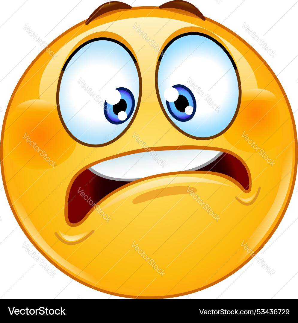 Panic Emoji Vector Images (over 560)