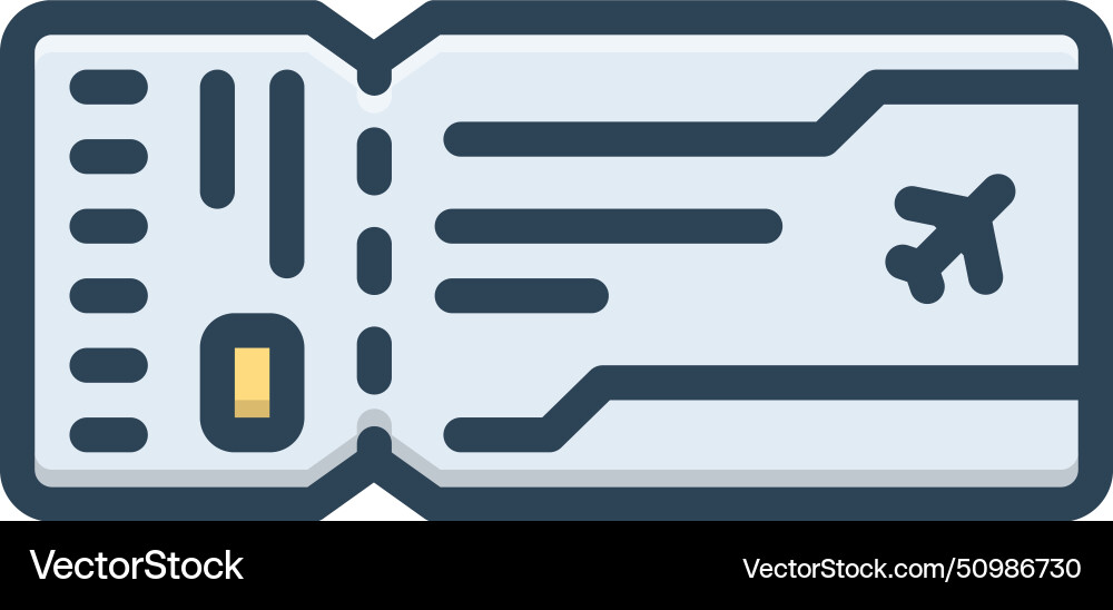 Boarding pass Royalty Free Vector Image - VectorStock