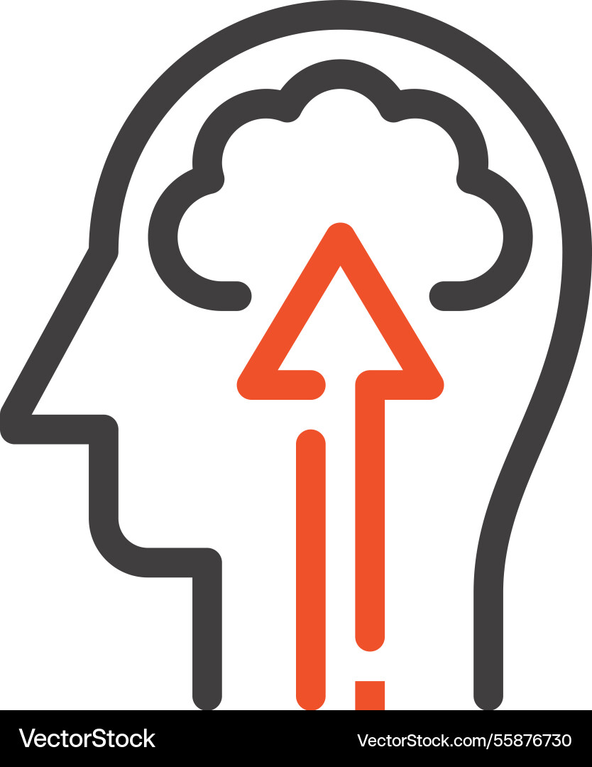 Career advancement icon Royalty Free Vector Image