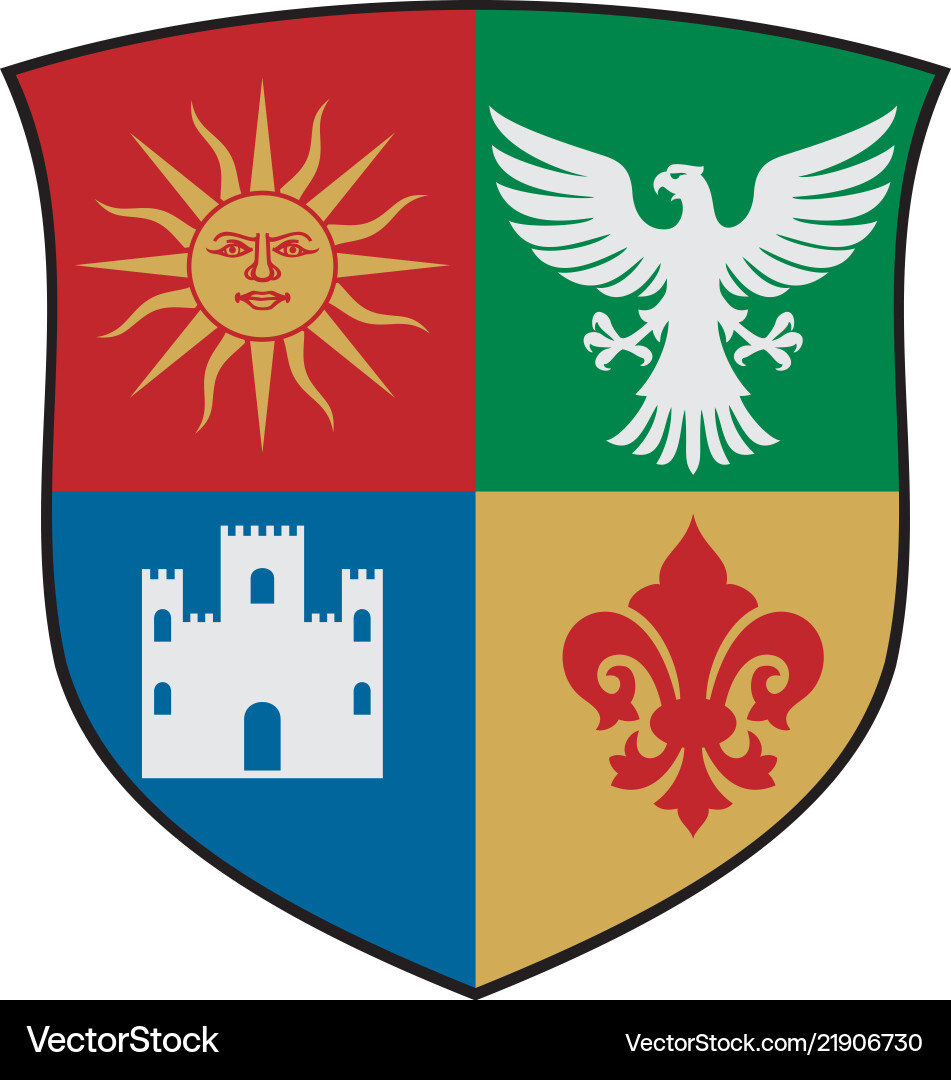 Coat of arms Royalty Free Vector Image - VectorStock