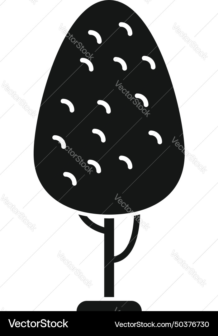 Cut garden tree icon simple trimming work Vector Image