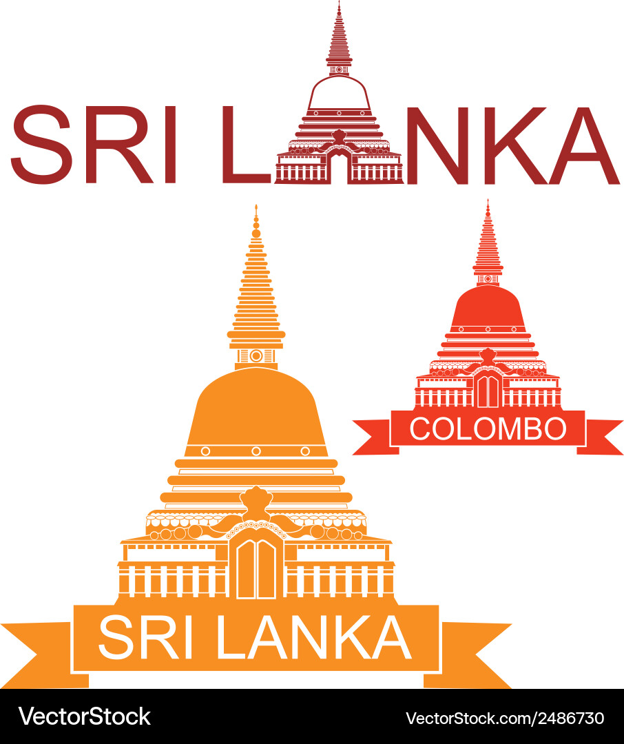 Sri lanka Royalty Free Vector Image - VectorStock