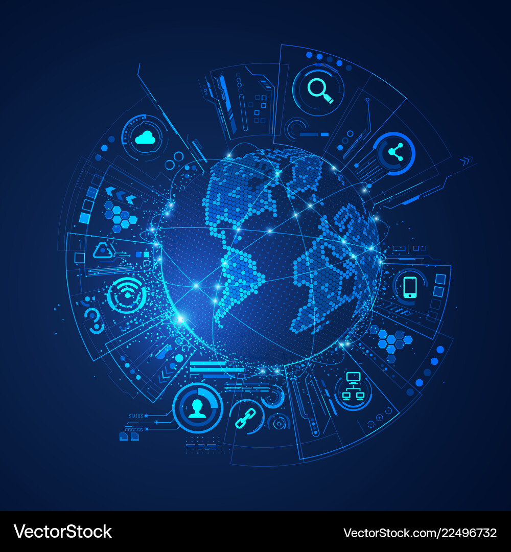 Cyber World Vector Images (over 11,000)