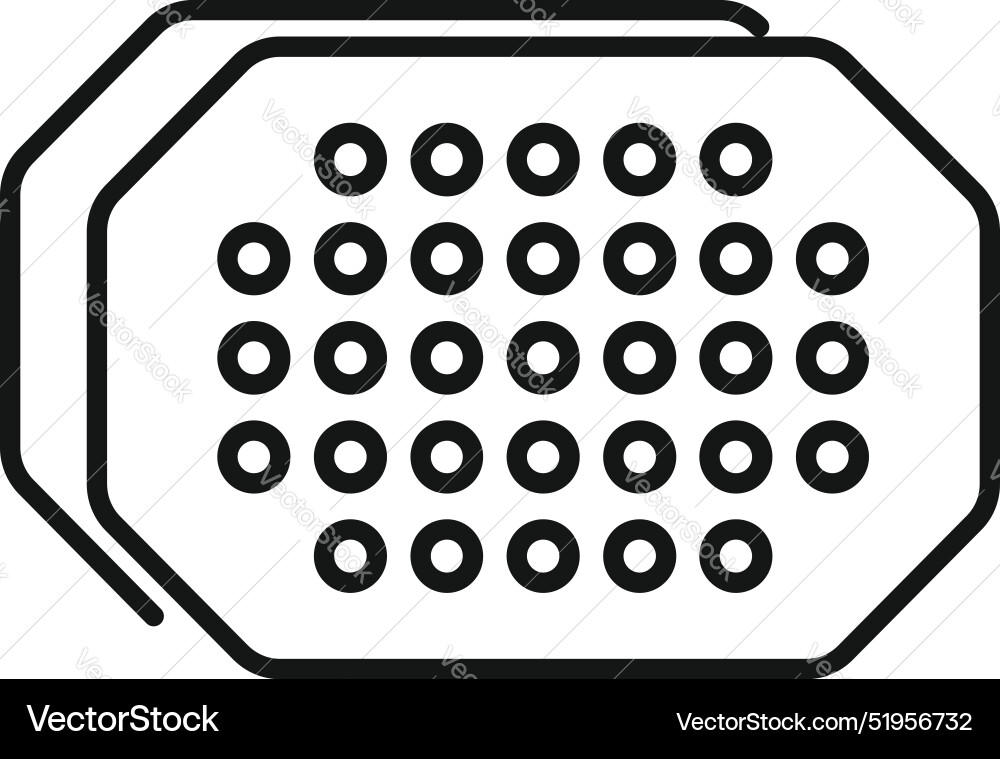 Cpu chipset showing semiconductor technology Vector Image