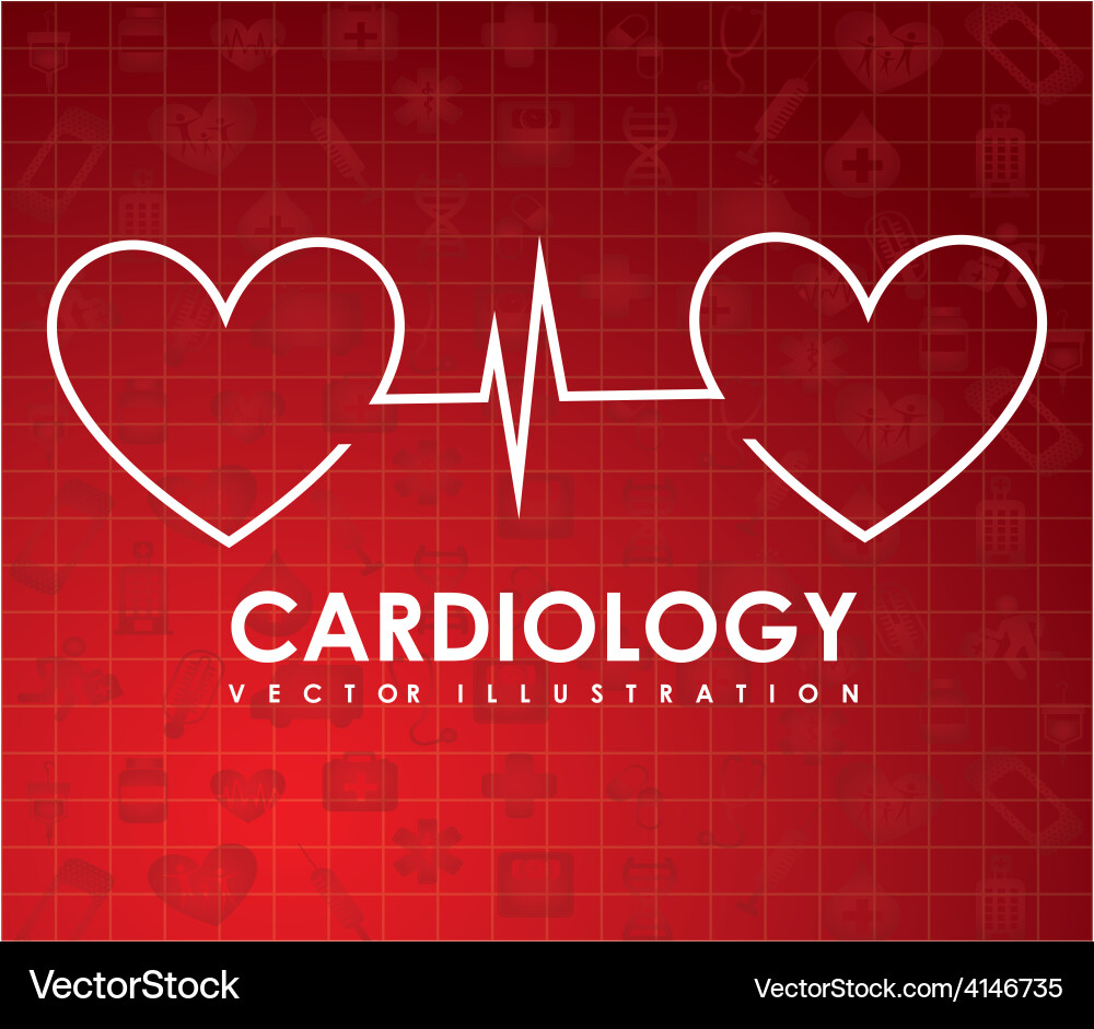 Cardiology Royalty Free Vector Image - VectorStock