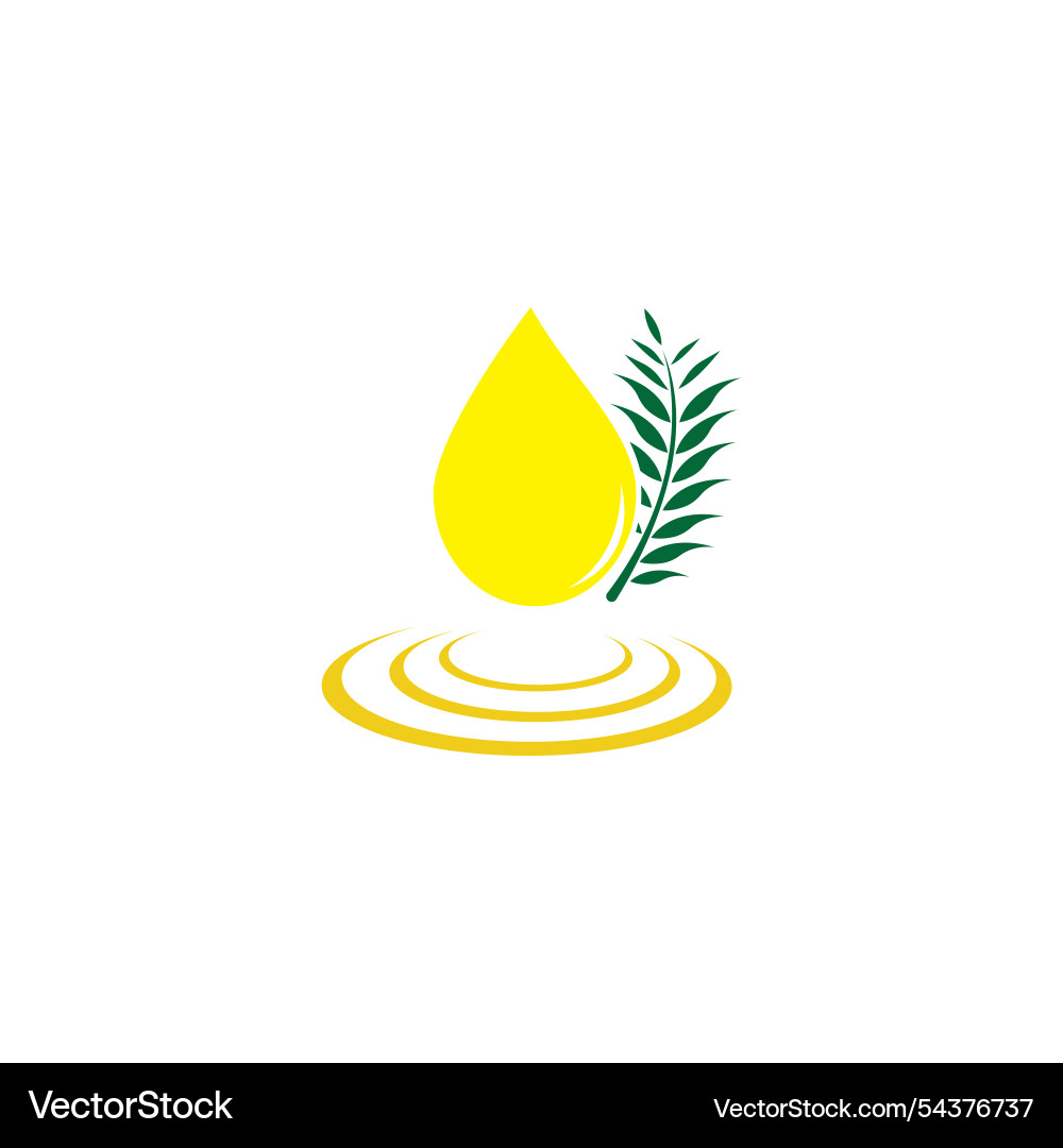Oil palm Royalty Free Vector Image - VectorStock