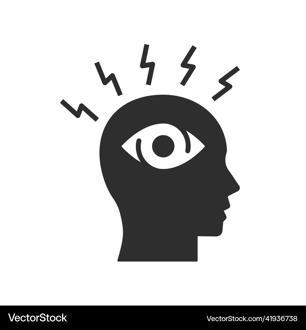 Psychotherapy icon on white background Royalty Free Vector