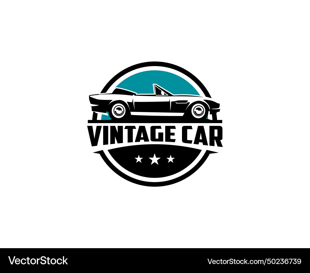 1964 aston martin dbs logo isolated Royalty Free Vector
