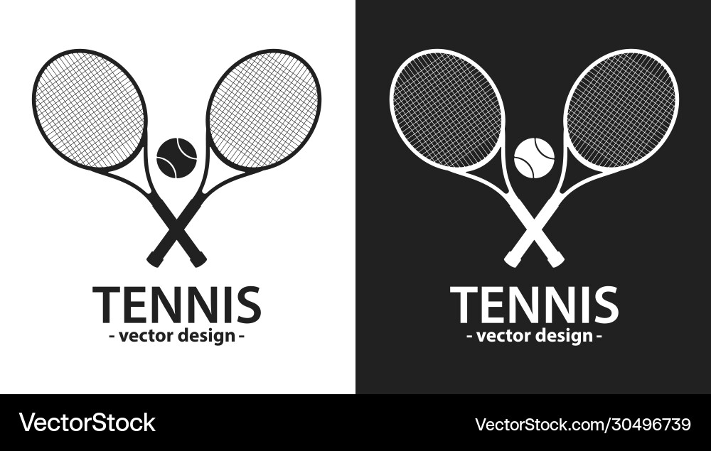Tennis racket Royalty Free Vector Image - VectorStock