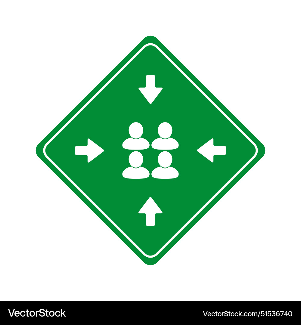 Muster point sign on white background Royalty Free Vector