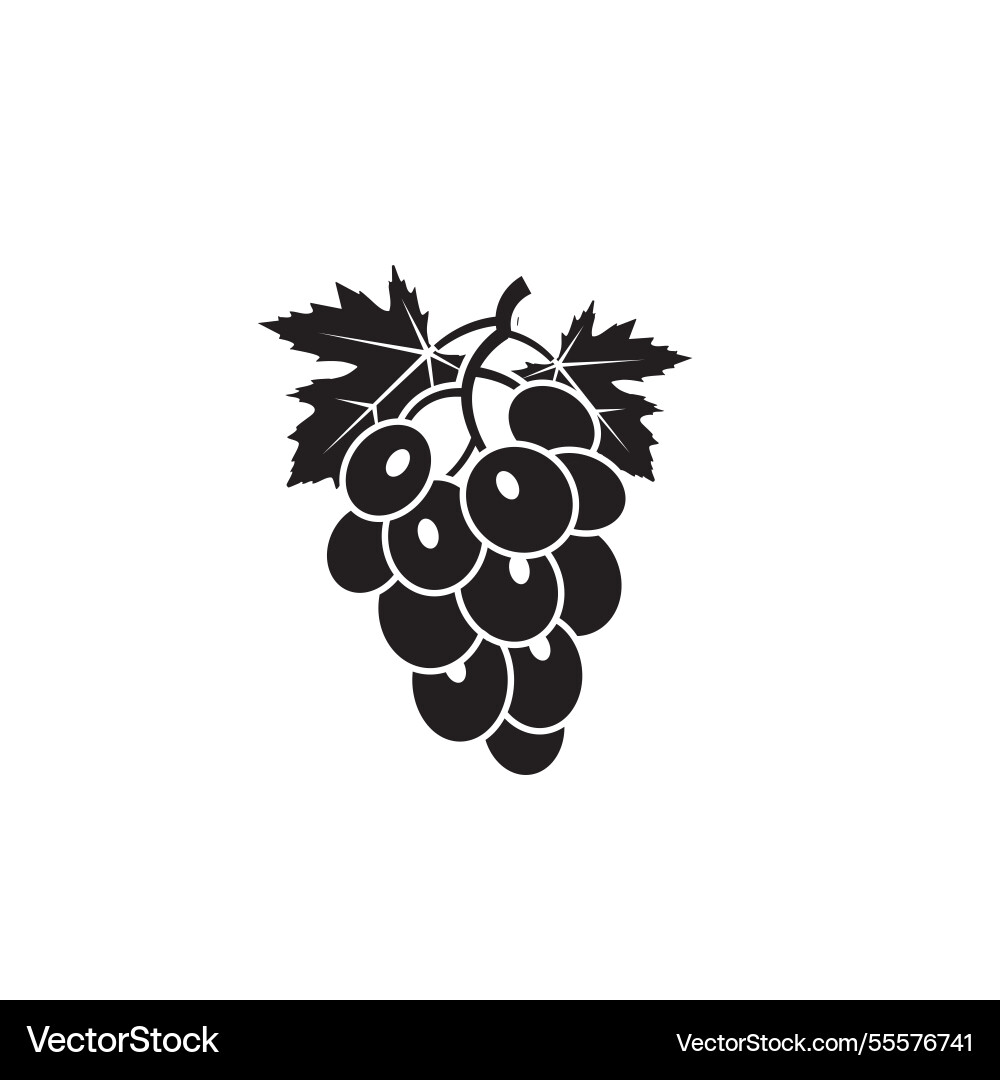 Grape logo Royalty Free Vector Image - VectorStock