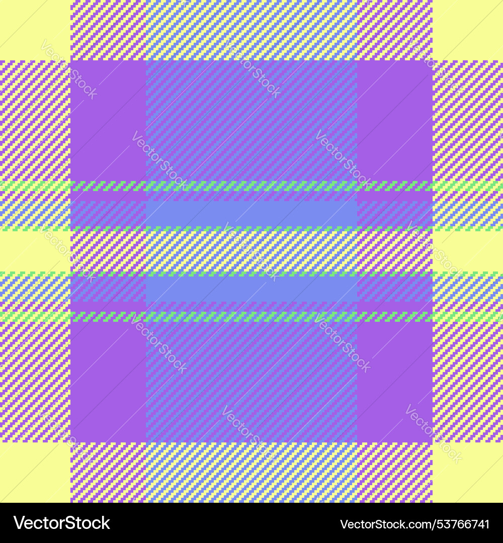 Other seamless textile fabric subtle tartan Vector Image