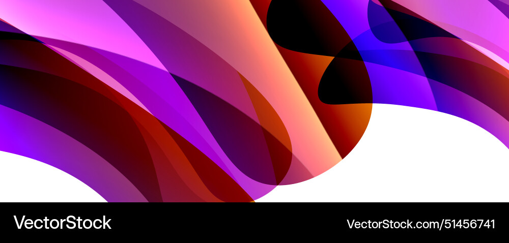 Trendy simple fluid color gradient abstract Vector Image