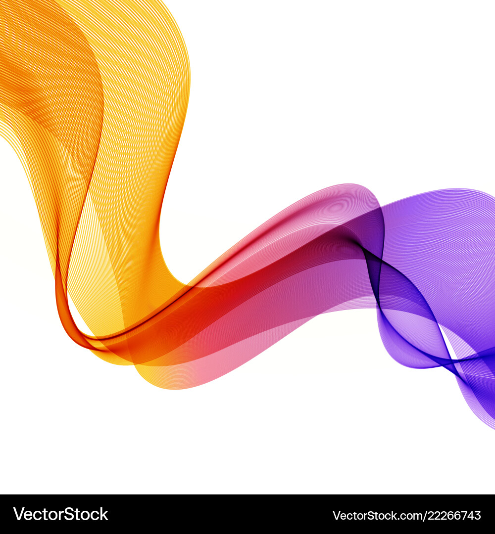 Abstract Fluid Wave Background Royalty Free Vector Image