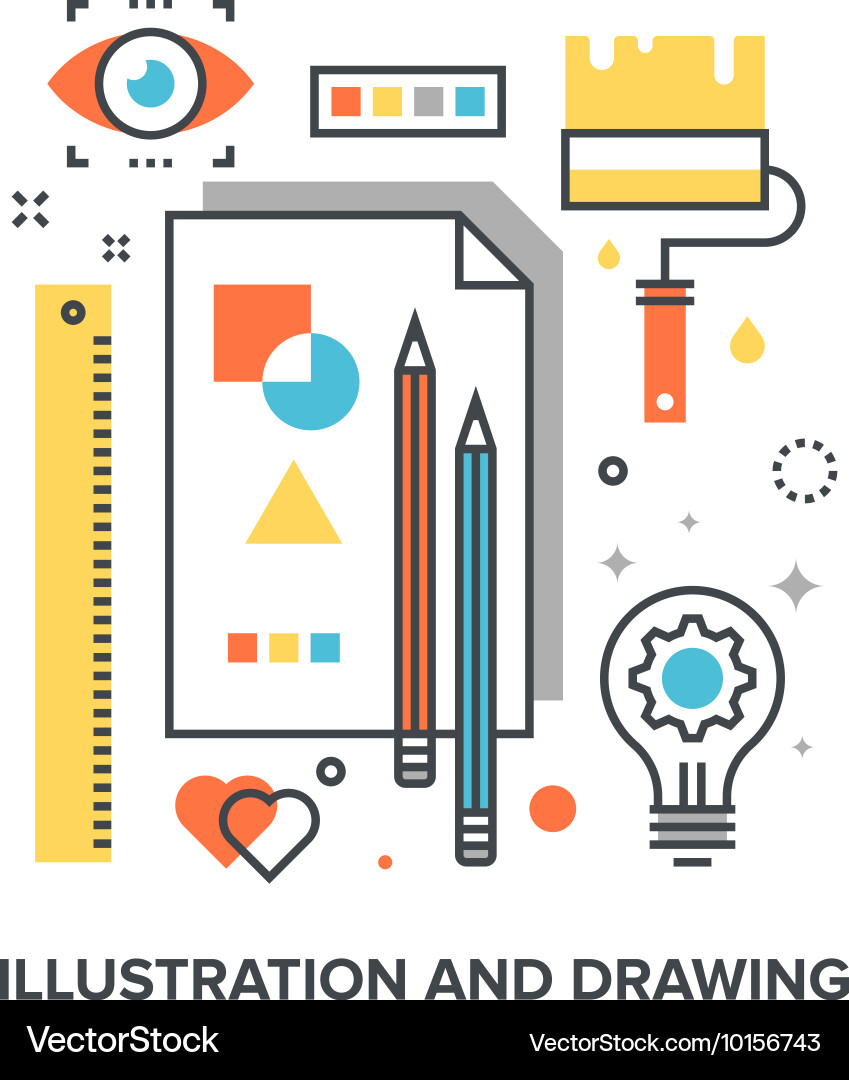 Drawing Royalty Free Vector Image - VectorStock