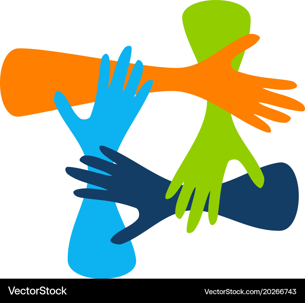 Synergy solution Royalty Free Vector Image - VectorStock