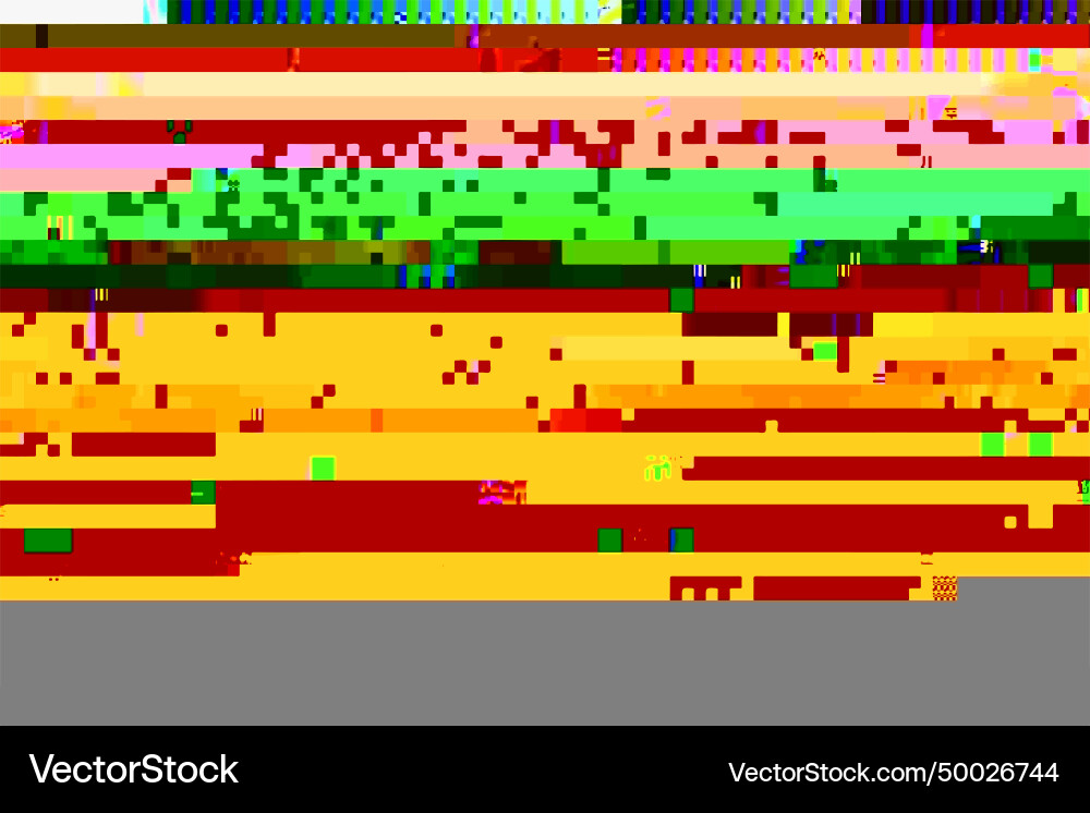 Glitched background Royalty Free Vector Image - VectorStock