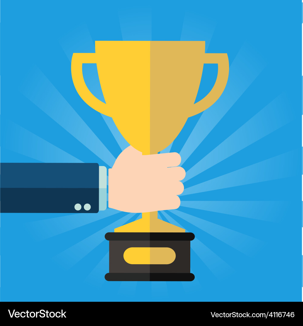 Trophy Royalty Free Vector Image - VectorStock