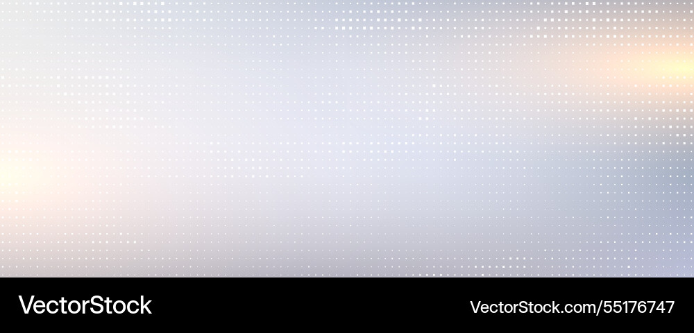 Minimalist dotted grid on a silver gradient Vector Image