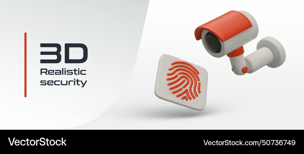 Concept of security system digital protection Vector Image