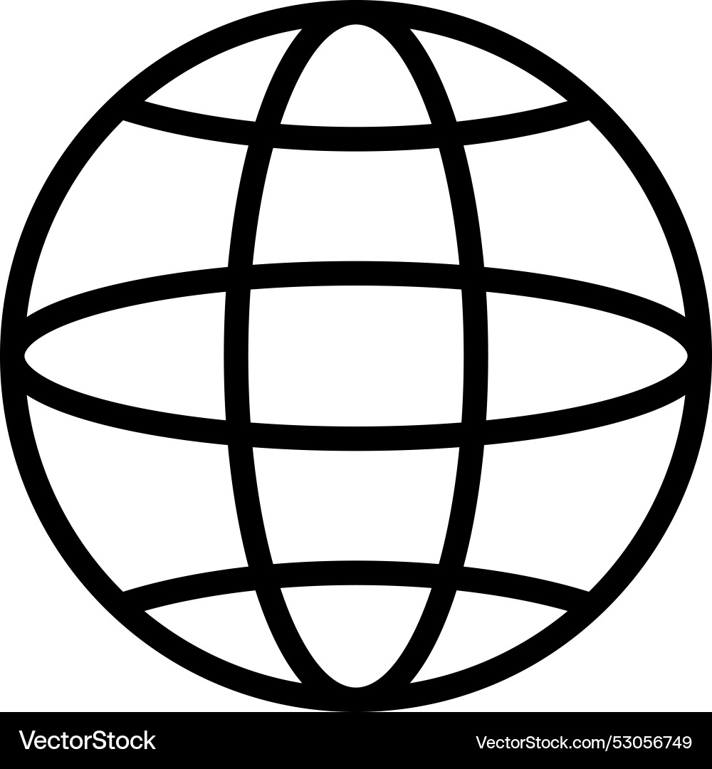 Internet icon design Royalty Free Vector Image