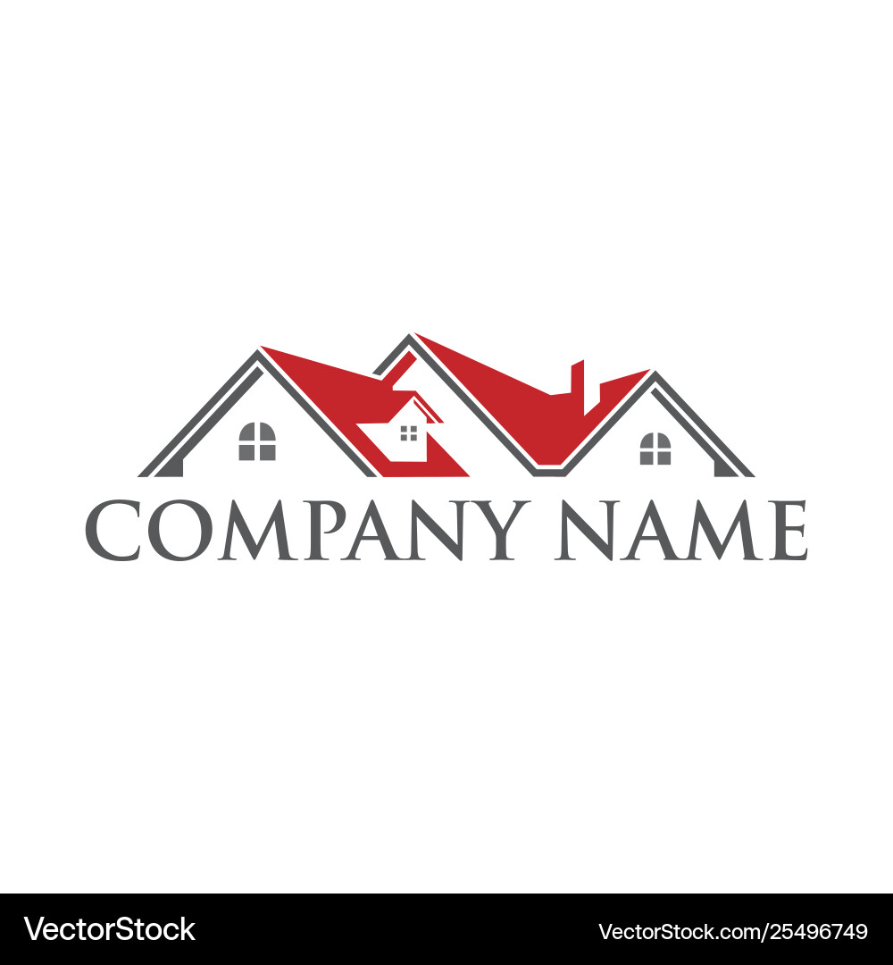 Realty logo Royalty Free Vector Image - VectorStock