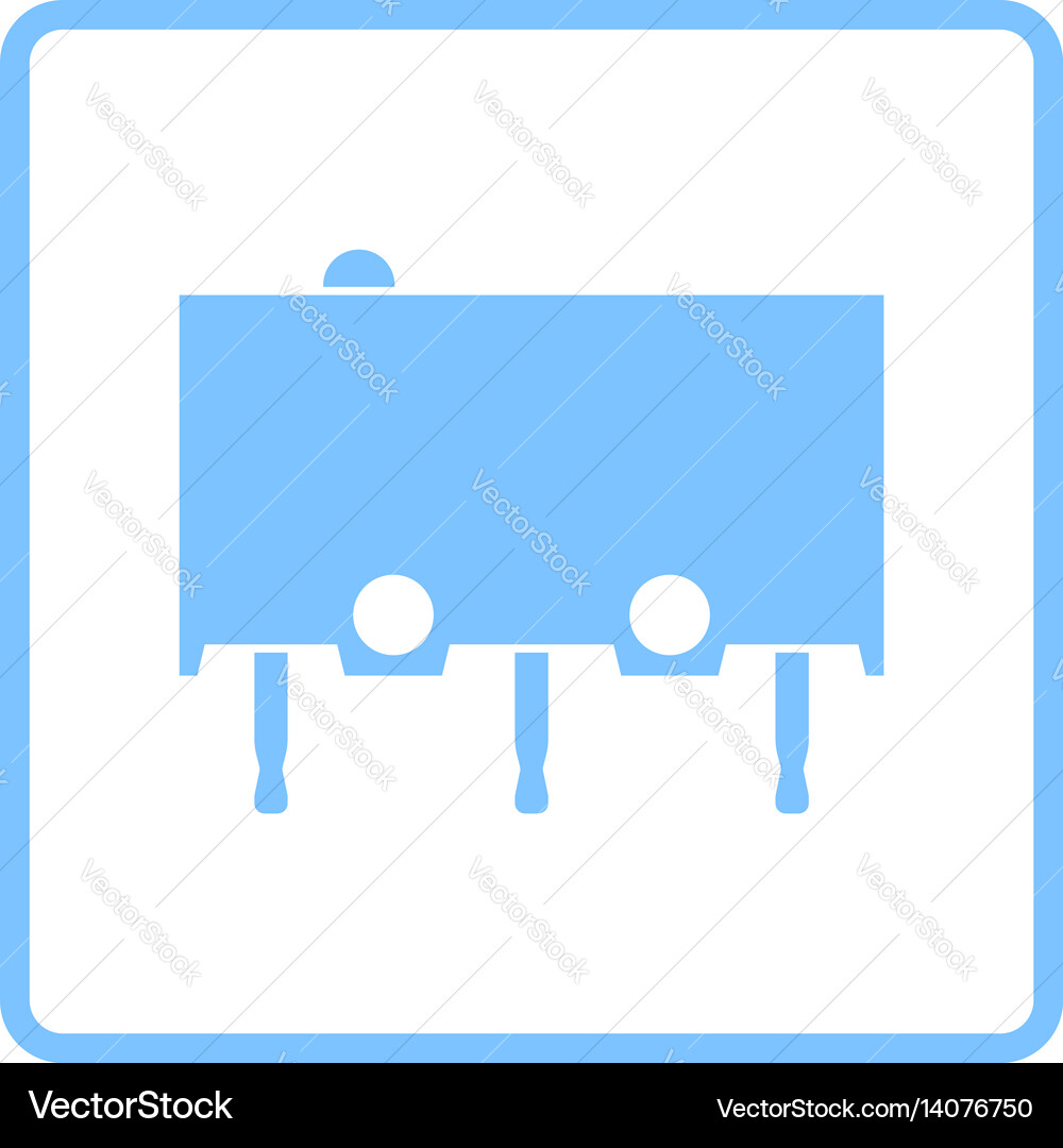 Micro button icon Royalty Free Vector Image - VectorStock