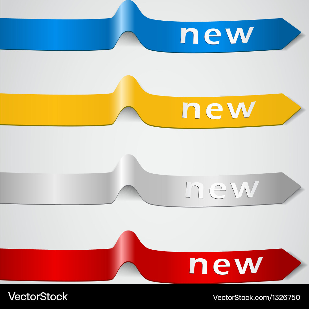Ribbon Royalty Free Vector Image - VectorStock