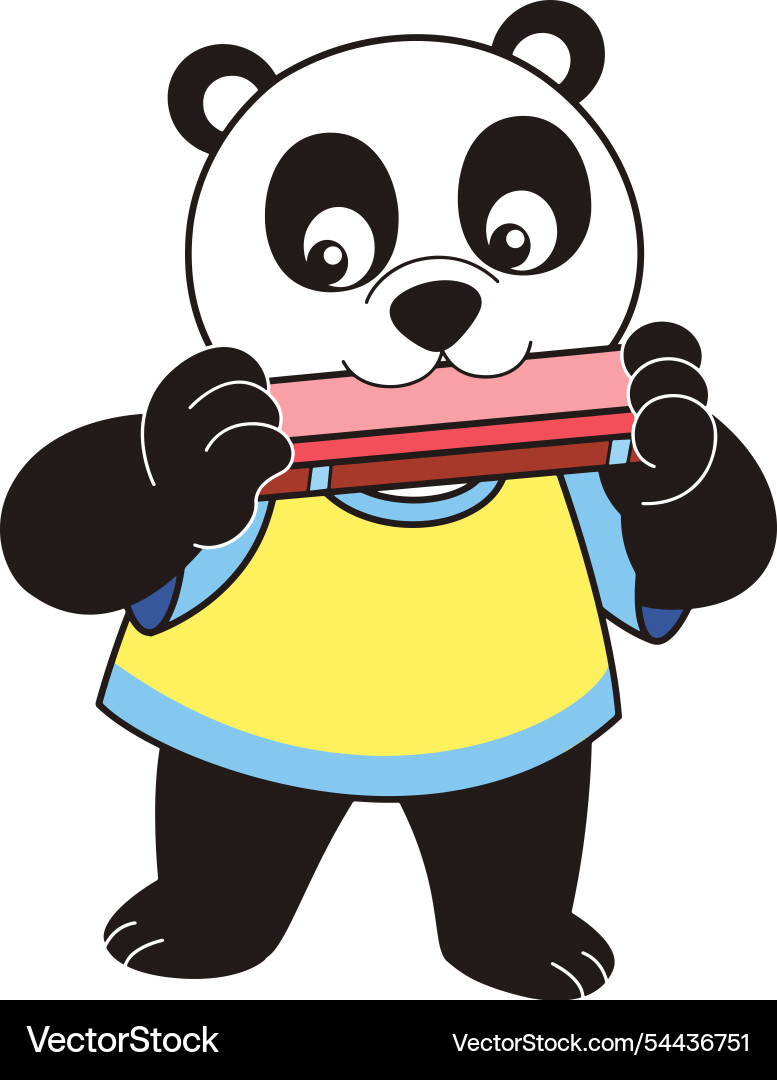 Professional panda logo design Royalty Free Vector Image