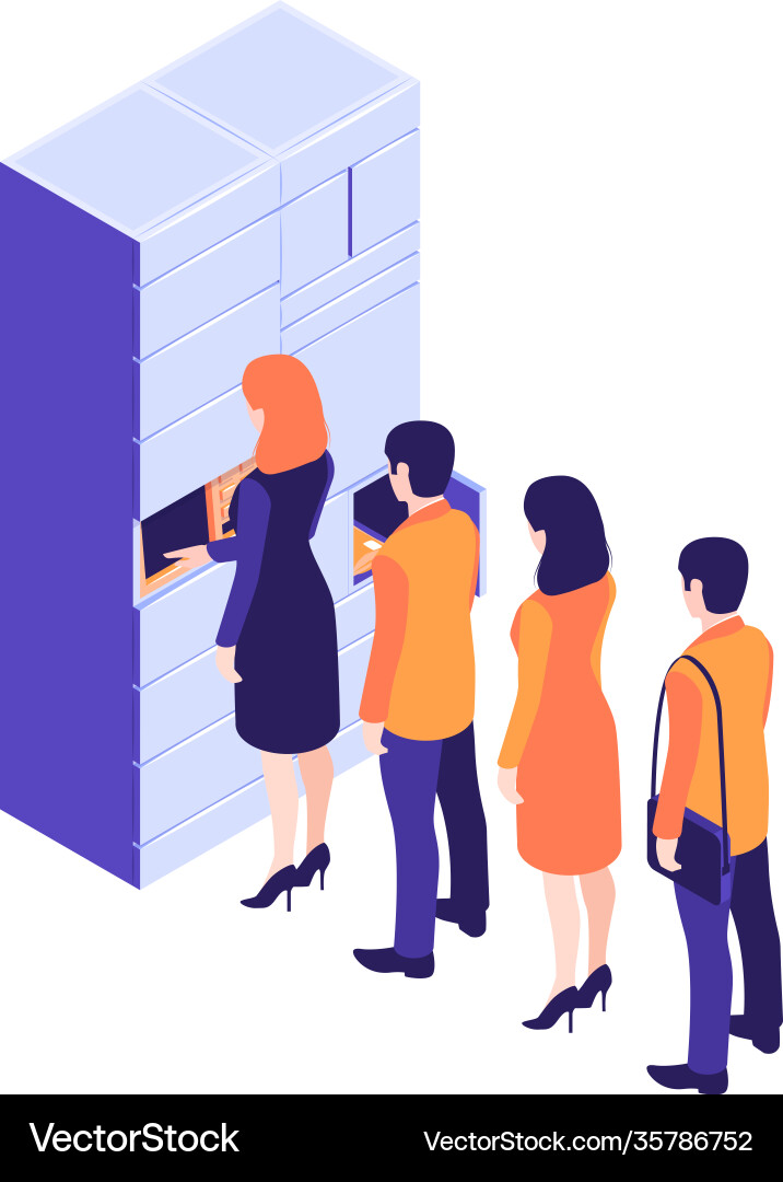 Pickup point Royalty Free Vector Image - VectorStock