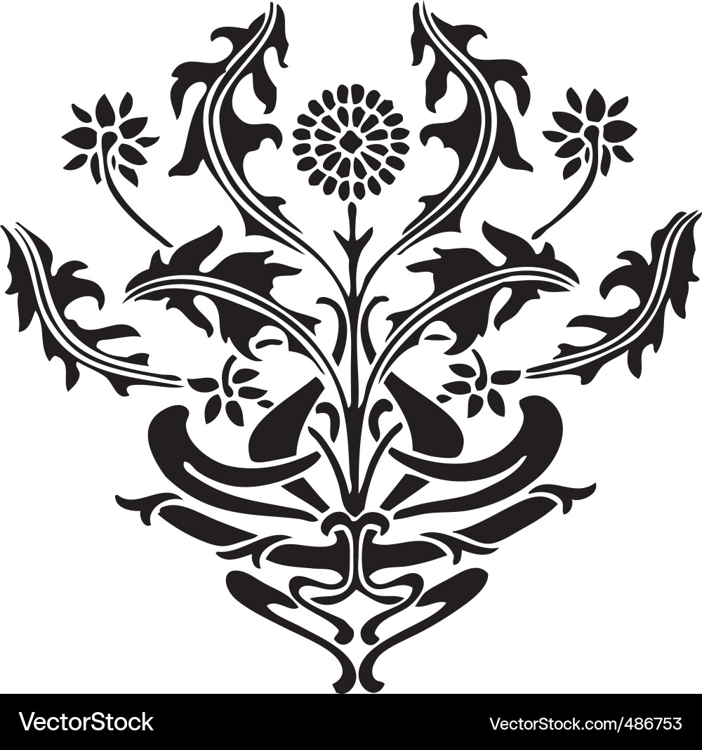 Thistle Royalty Free Vector Image - VectorStock