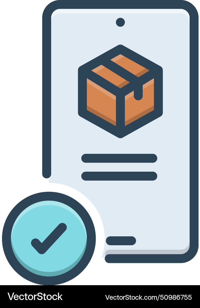 Confirm Royalty Free Vector Image - VectorStock