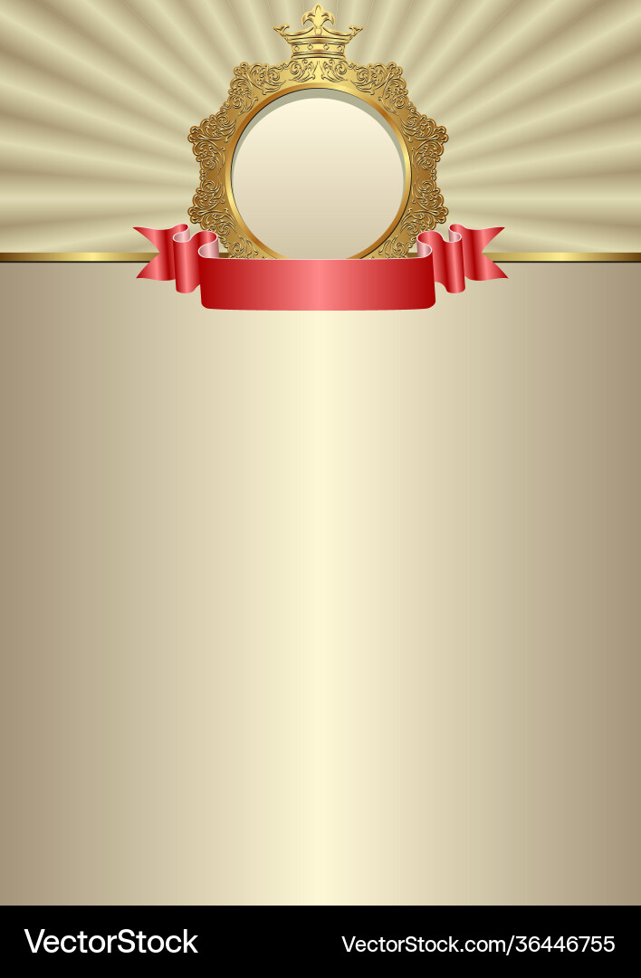 Royal background Royalty Free Vector Image - VectorStock