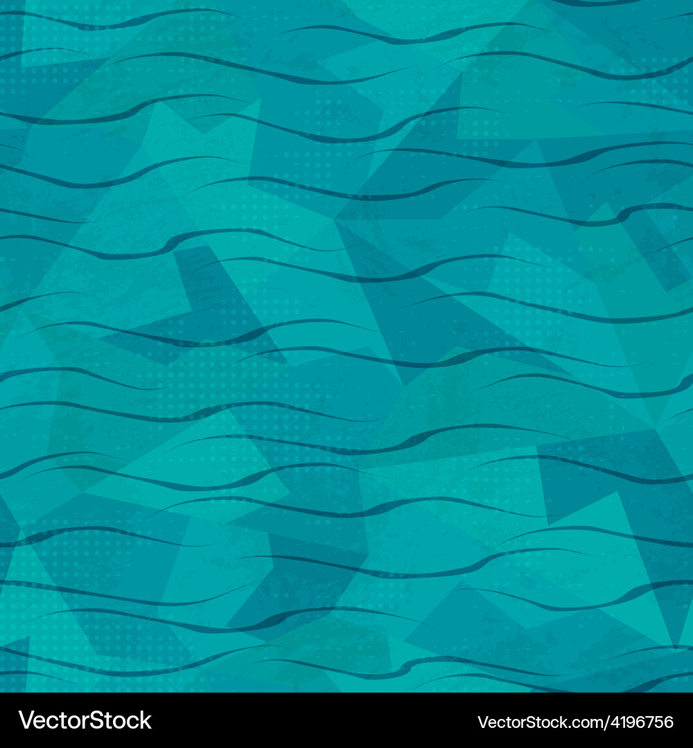Water seamless pattern Royalty Free Vector Image