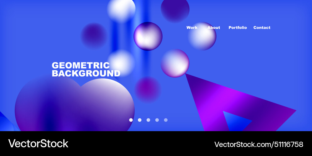 A blue and purple geometric background Royalty Free Vector