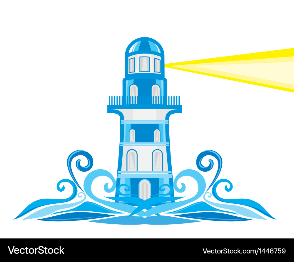 Lighthouse Royalty Free Vector Image - VectorStock
