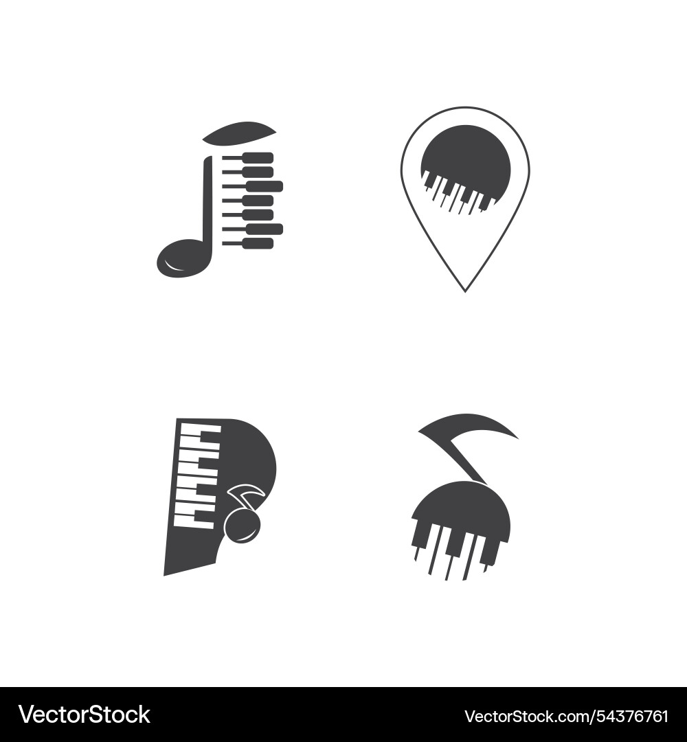 Piano icon Royalty Free Vector Image - VectorStock