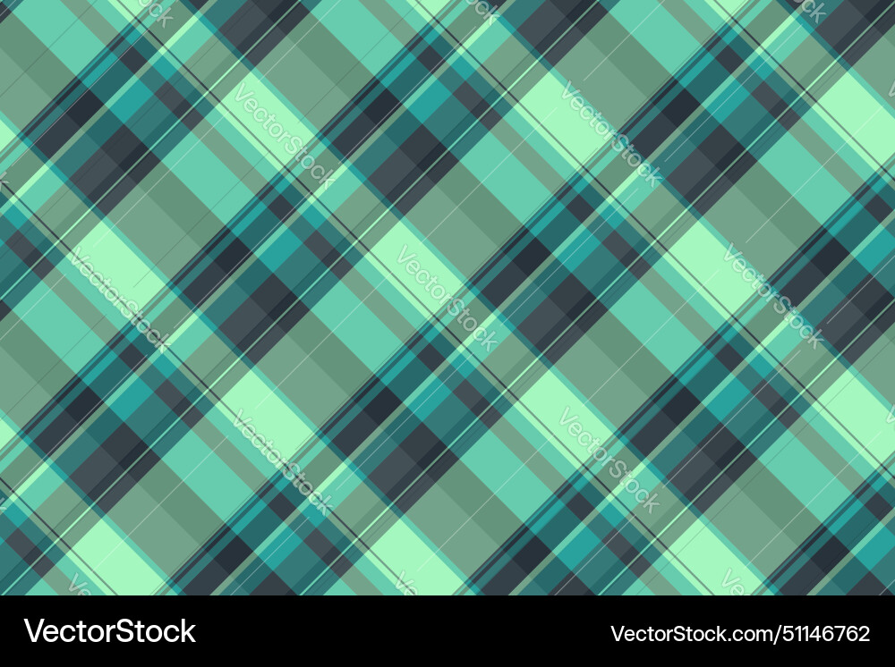 Carpet plaid fabric horizontal check textile Vector Image
