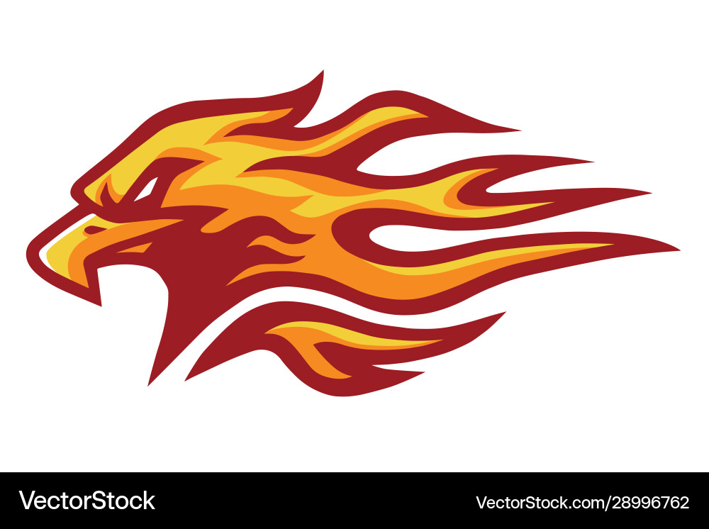 Fire Eagle Vector Fire Eagle. Vector Illustration. Stock Vector By