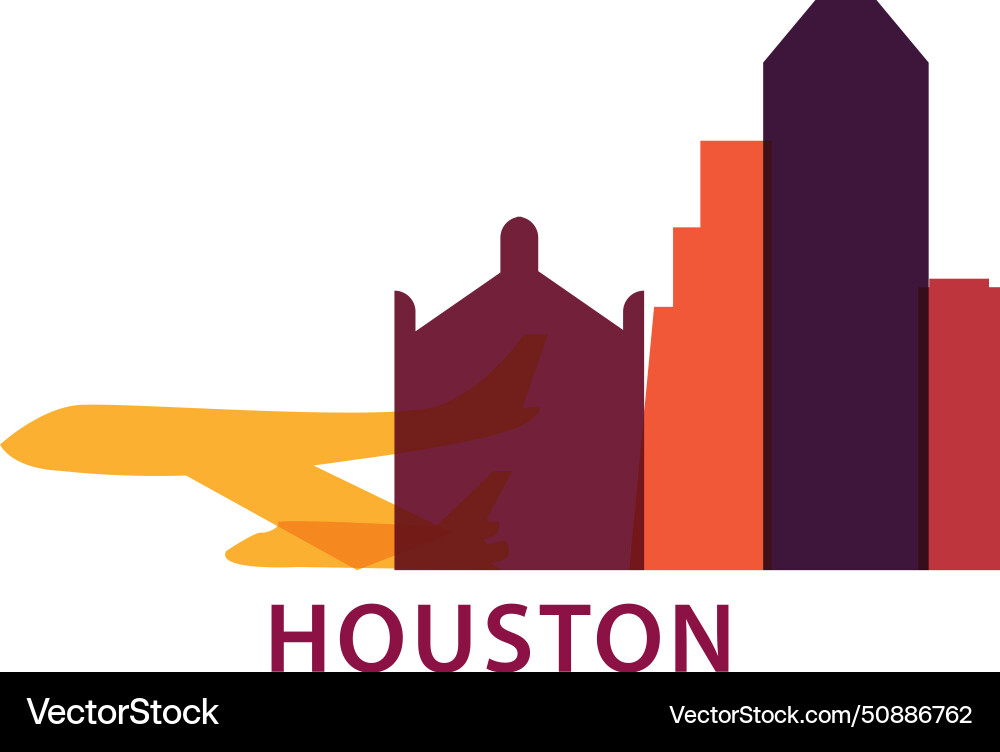 Houston banner Royalty Free Vector Image - VectorStock