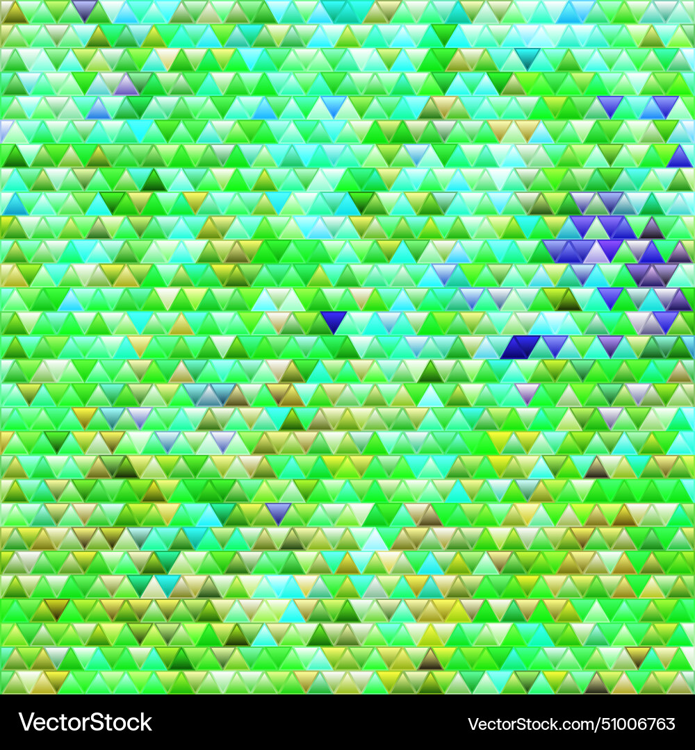 Abstract stained-glass triangle mosaic Royalty Free Vector