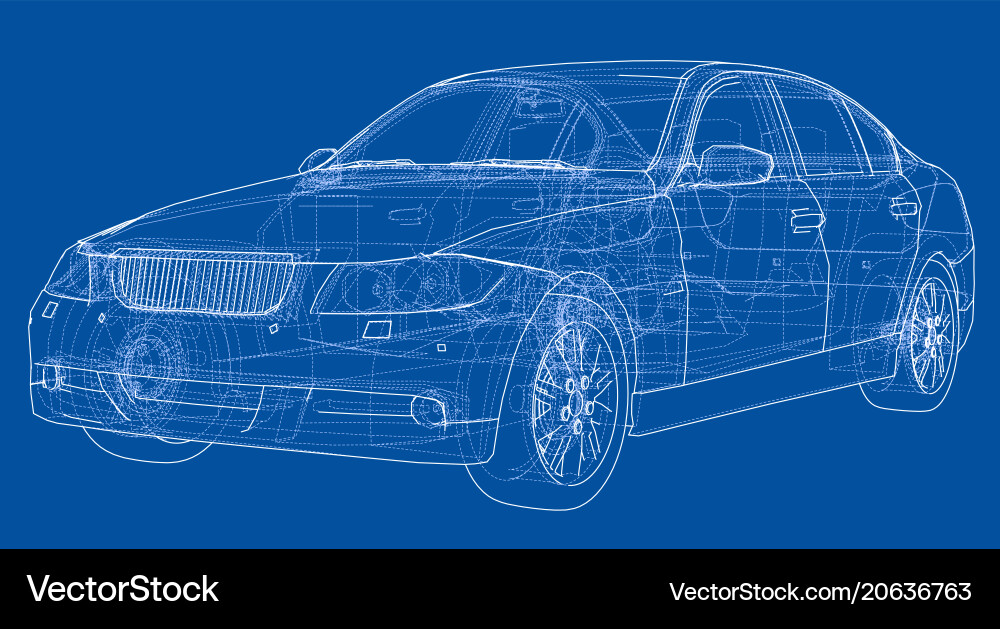Concept car Royalty Free Vector Image - VectorStock