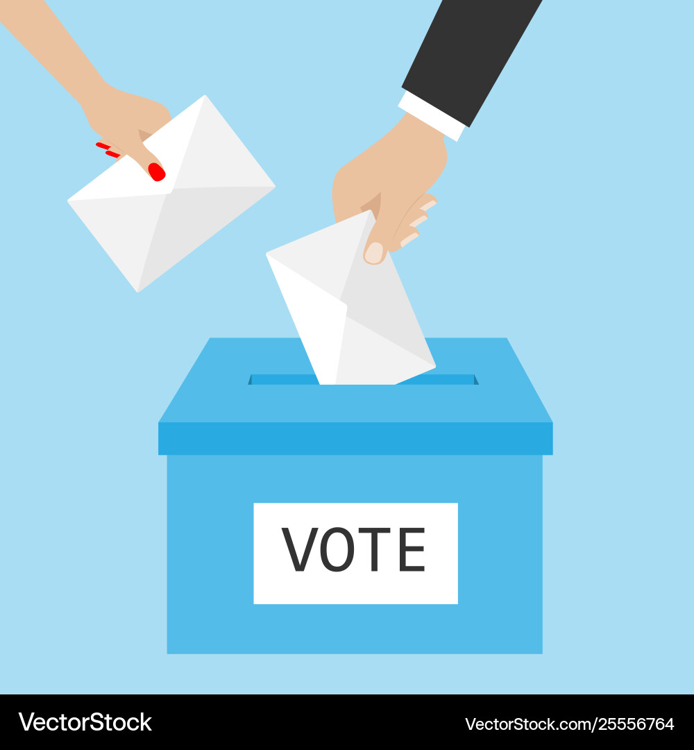 Voting concept Royalty Free Vector Image - VectorStock