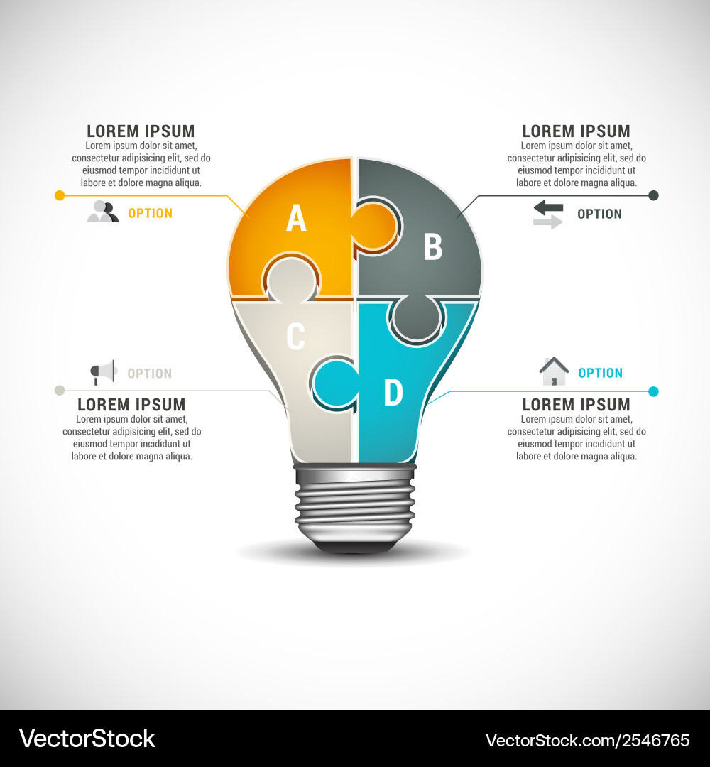 Infographic Royalty Free Vector Image - VectorStock