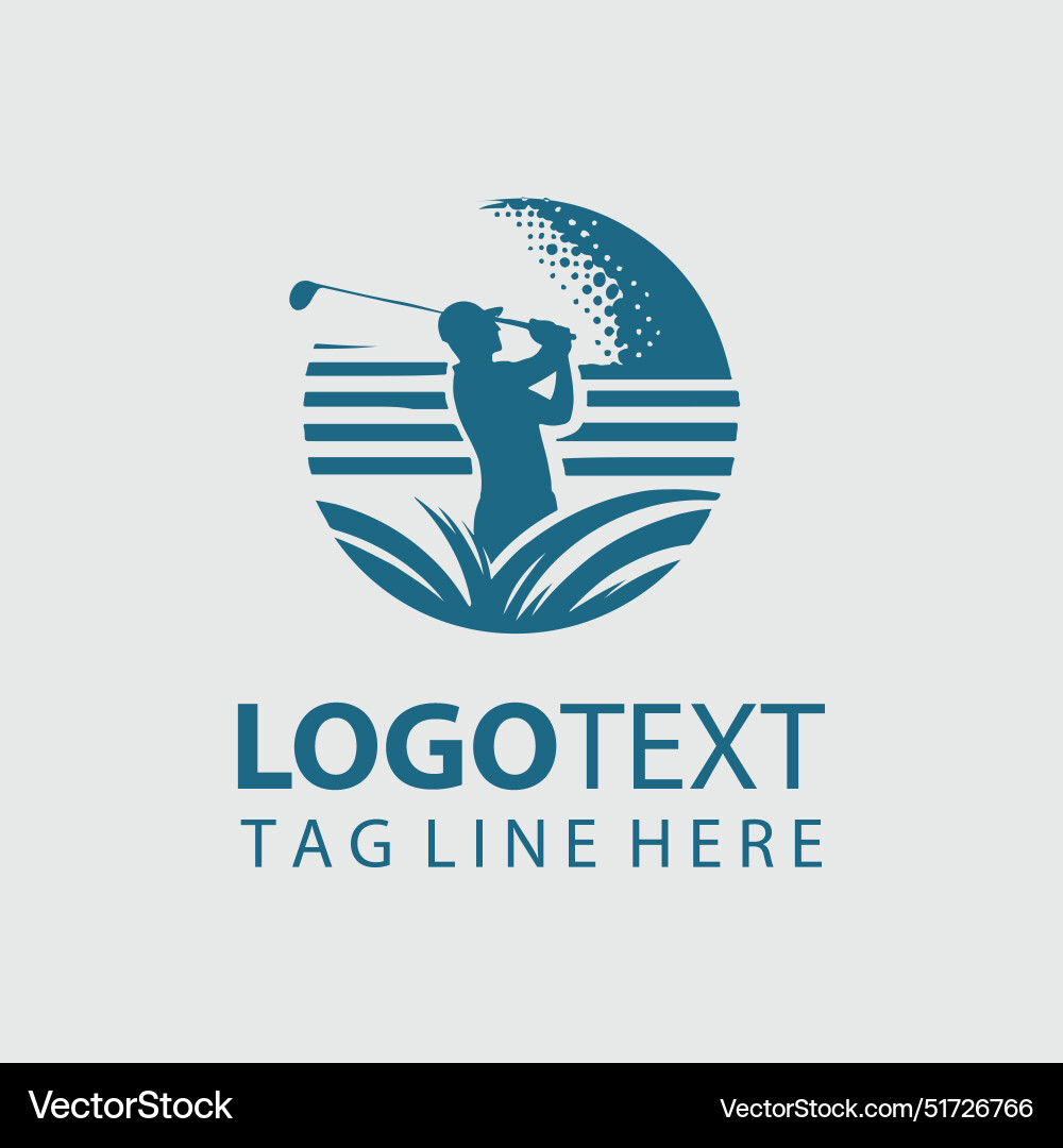 Golf logo Royalty Free Vector Image - VectorStock