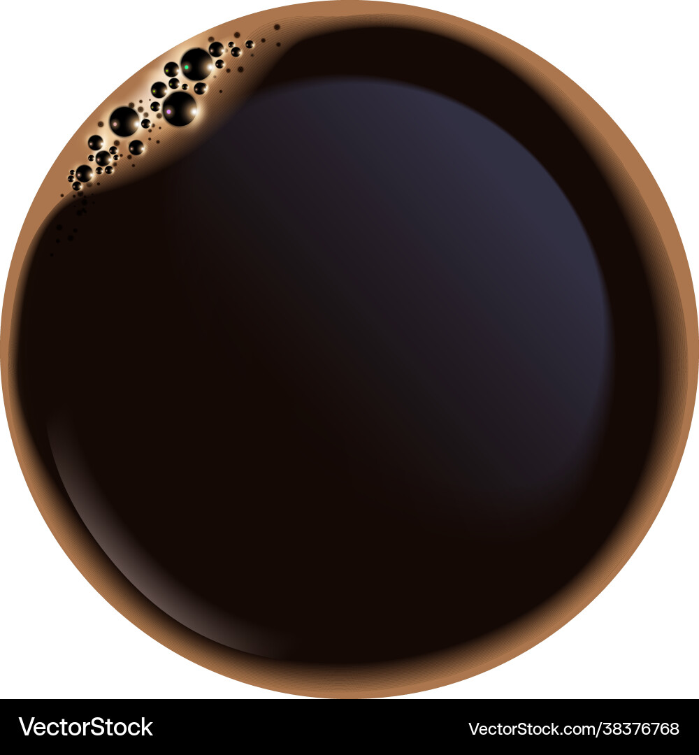 Black coffee icon Royalty Free Vector Image - VectorStock