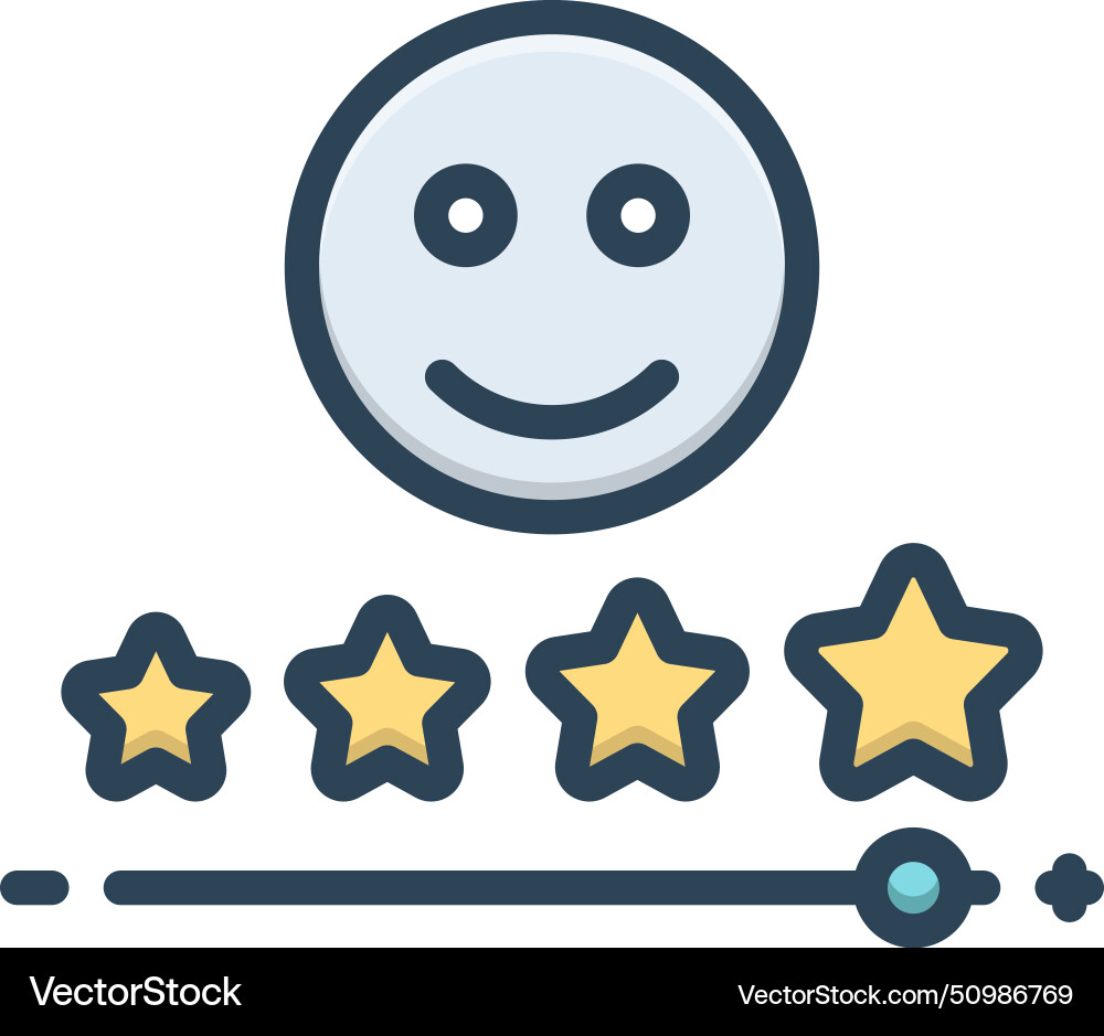 Customer satisfaction Royalty Free Vector Image